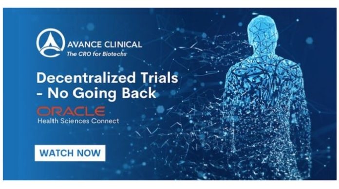Avance Clinical Invited to Present “Decentralized Trials – No Going ...